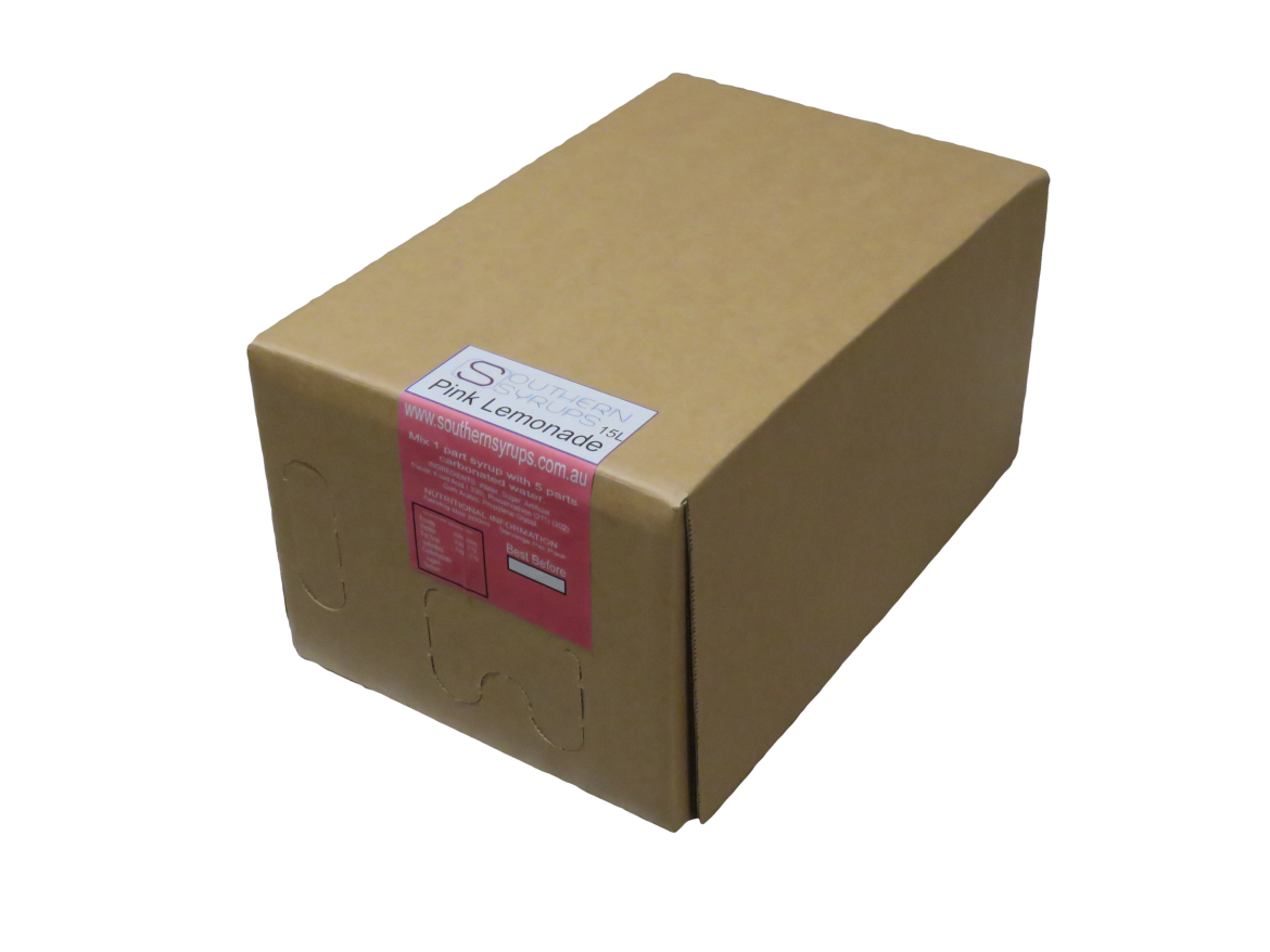 15L Pink Lemonade - Southern Post Mix Syrups